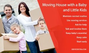 Moving House with a Baby and Little Kids: Tips to Get It Right