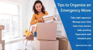 Moving Tips to Organize an Emergency Move Fast and Safely